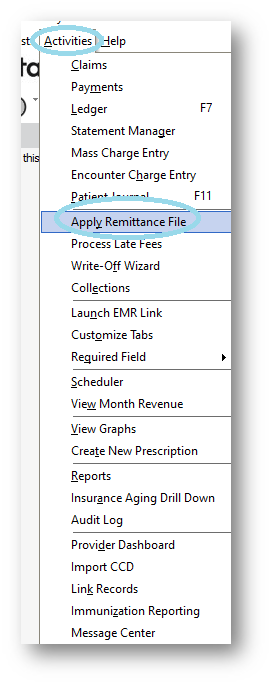 Auto-Posting Electronic Remittance Advices in TotalMD – TotalMD Help Center